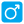 Male Sign Icon - Free PNG & SVG | Fluent Emoji Flat